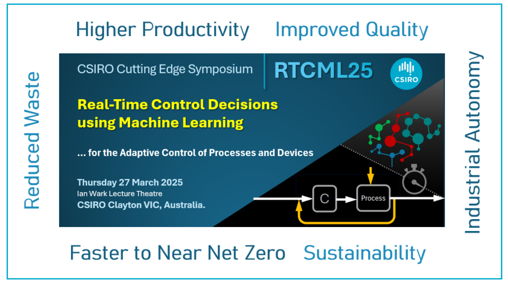 RTCML – CSIRO Cutting Edge Symposium on Real Time Decisions using ...